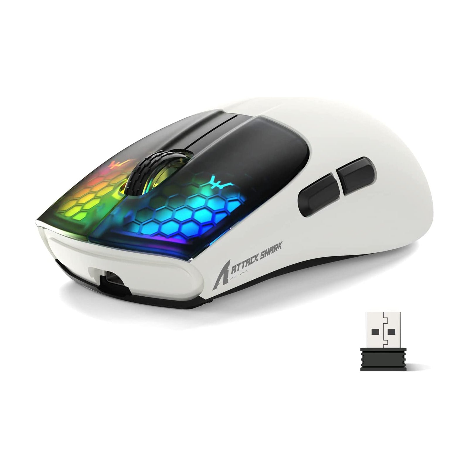 ATTACK SHARK X5 RGB WIEGHTLESS MOUSE - PC Maestro