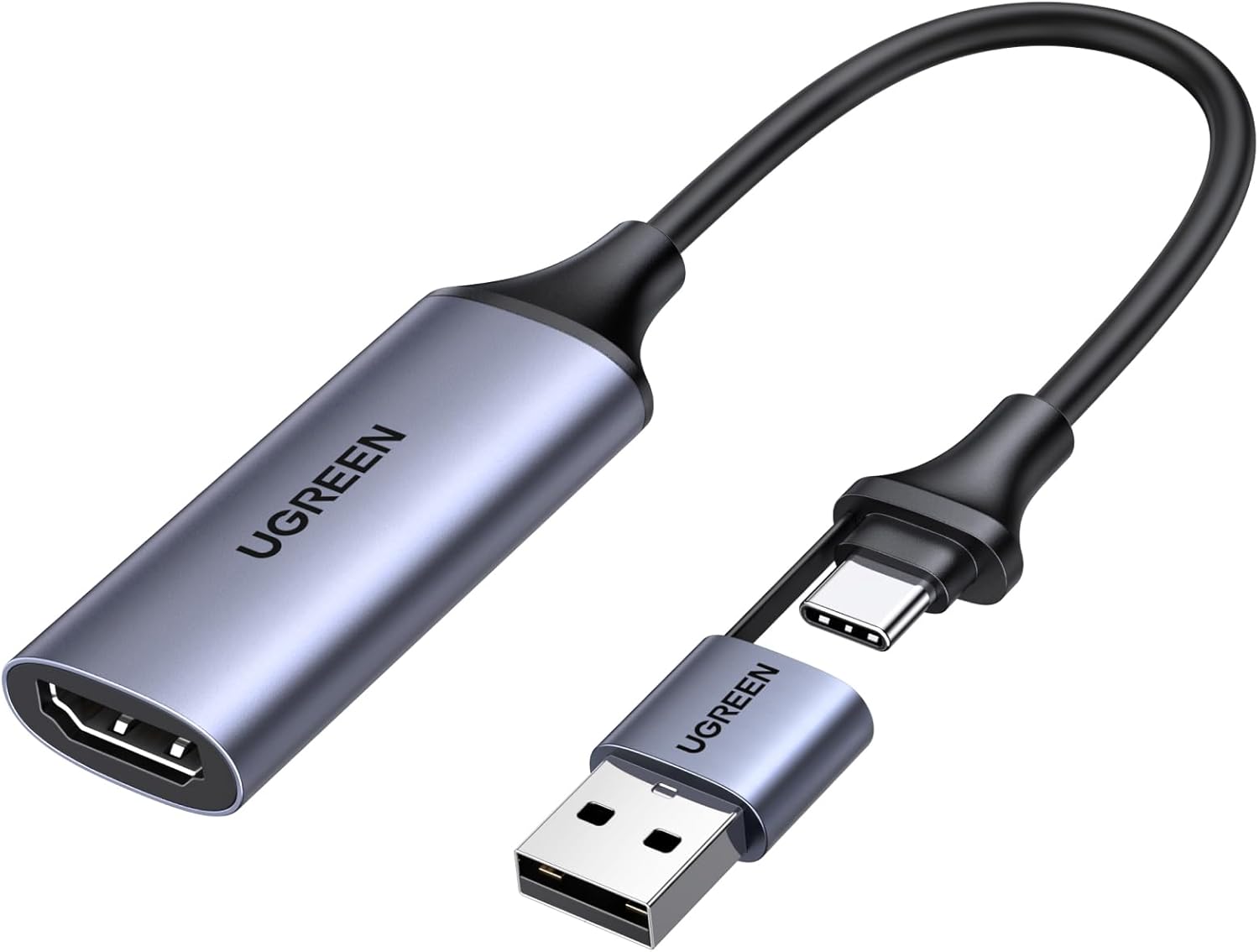 UGREEN Video Capture Card HDMI to USB C Capture Device 4K 1080P@30Hz ...